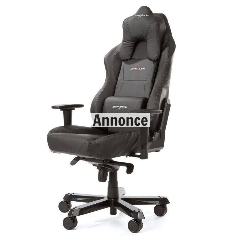 DXRacer Stol – Oversigt over gamer stole fra DXRacer - Gaming-basen.dk